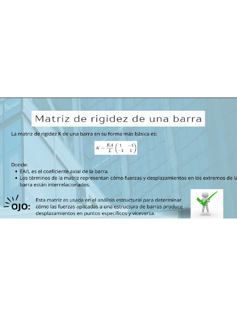 Teoria 4 Matriz de Rigidez | PDF