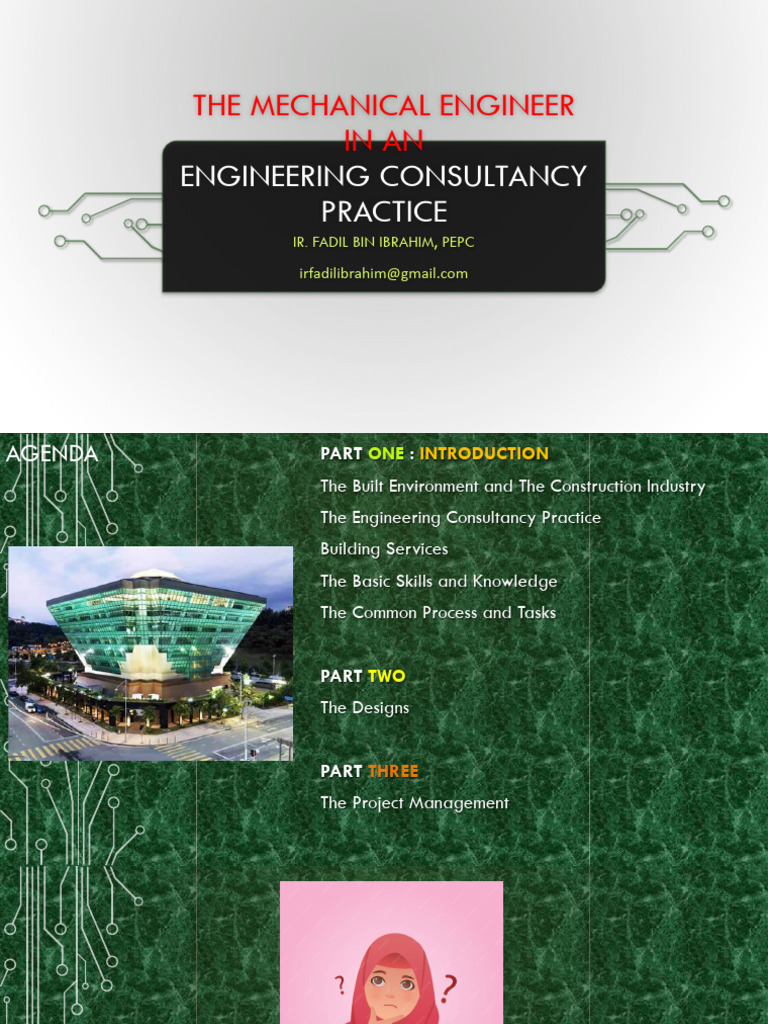 Course On Role of A Mechanical Engineer in An ECP - Part 1 (3 May 2025 ...