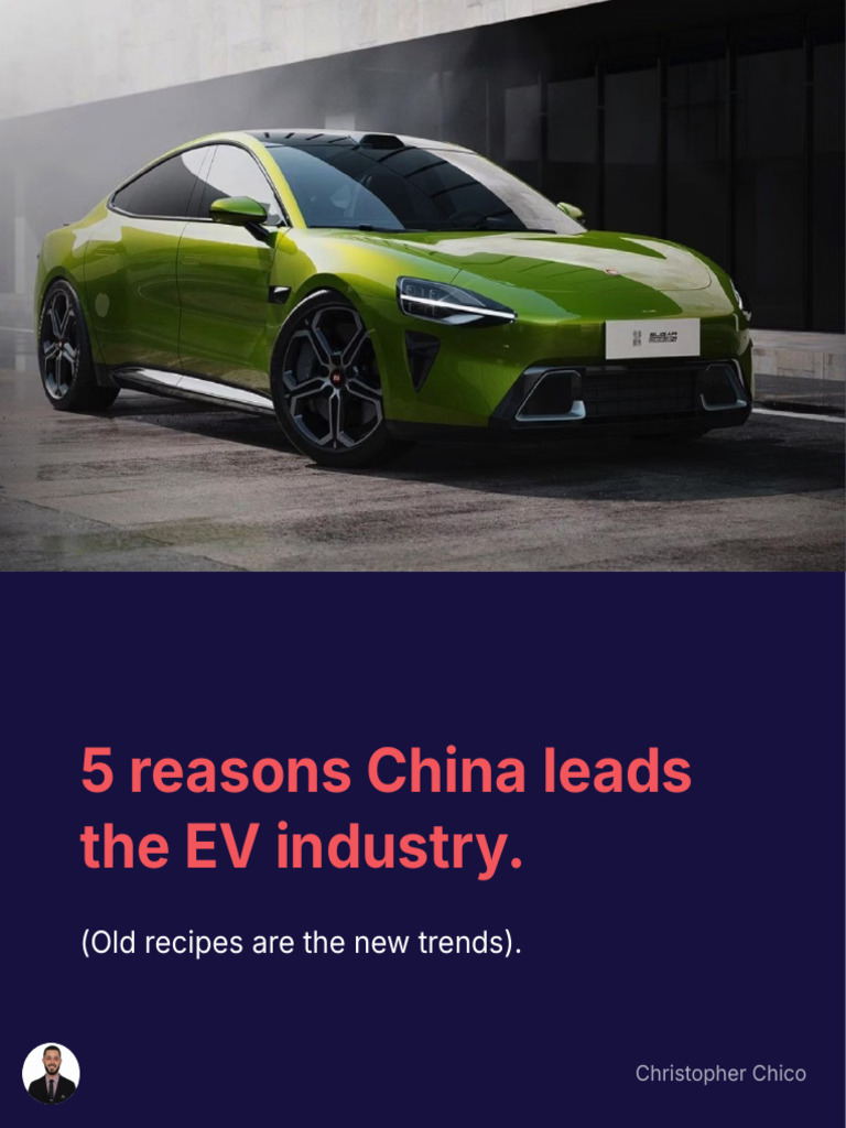 BYD's Role in China's EV Leadership | PDF | Electric Vehicle | Electric ...