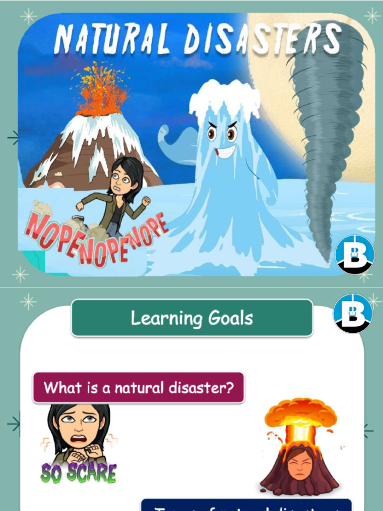 Grade 5 Science Natural Disasters | PDF