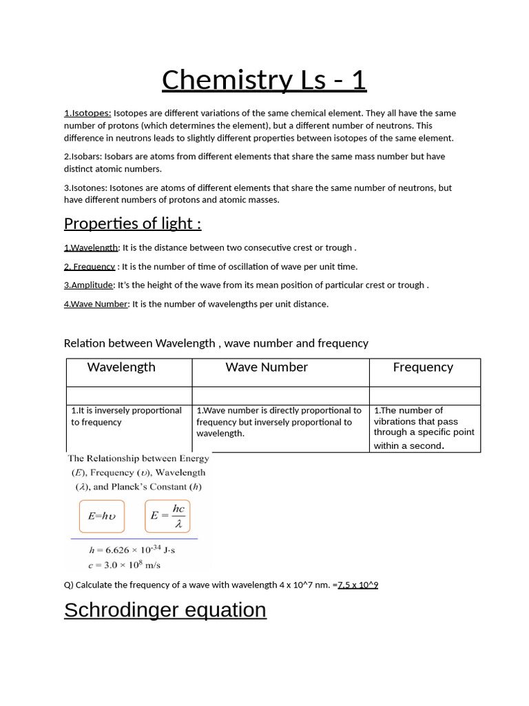 Chemistry Notes Extra Class | PDF | Electron | Atoms