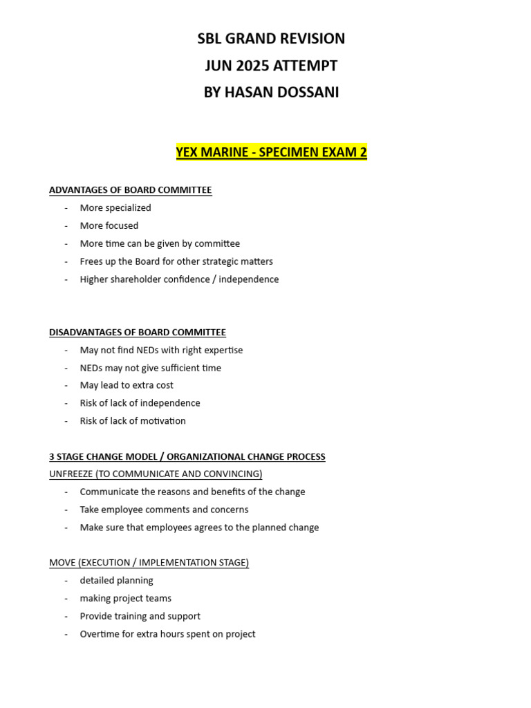 SBL Grand Revision - Jun 2025 | PDF | Corporate Social Responsibility ...