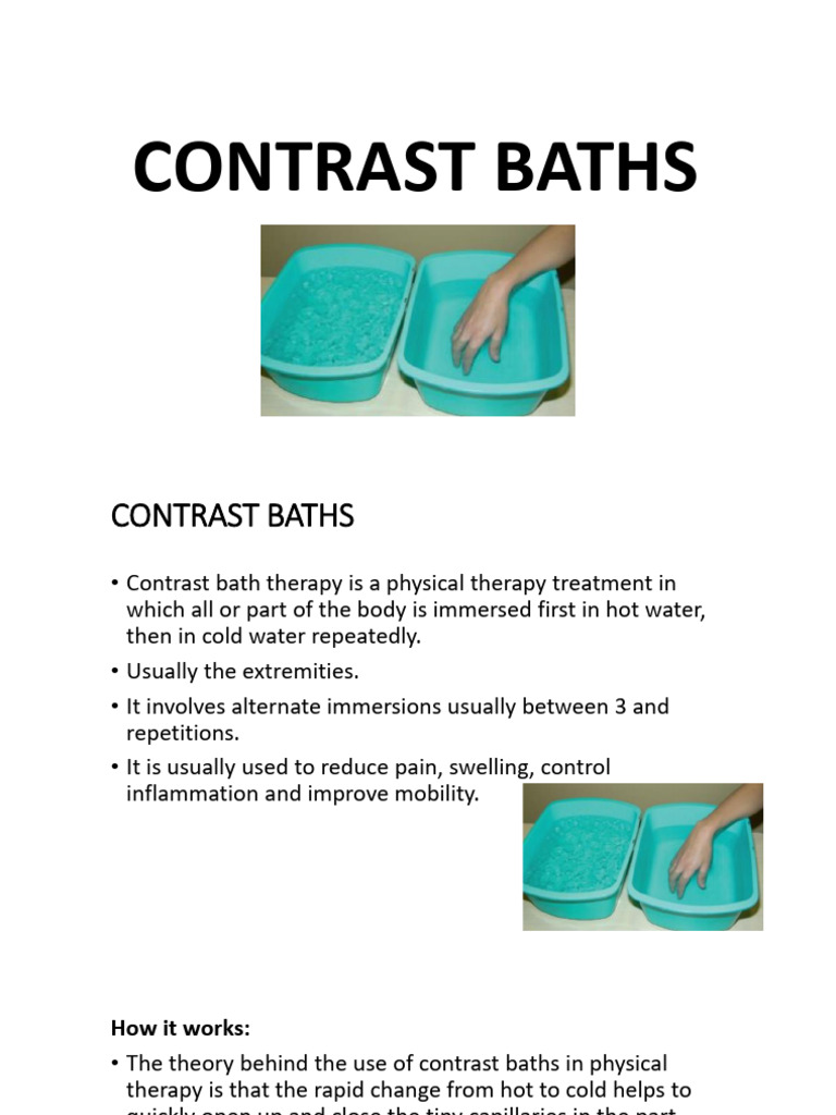 PST 314 THERMOTHERAPY Contrast Bath Fludotherapy Deep Heat Laser | PDF ...