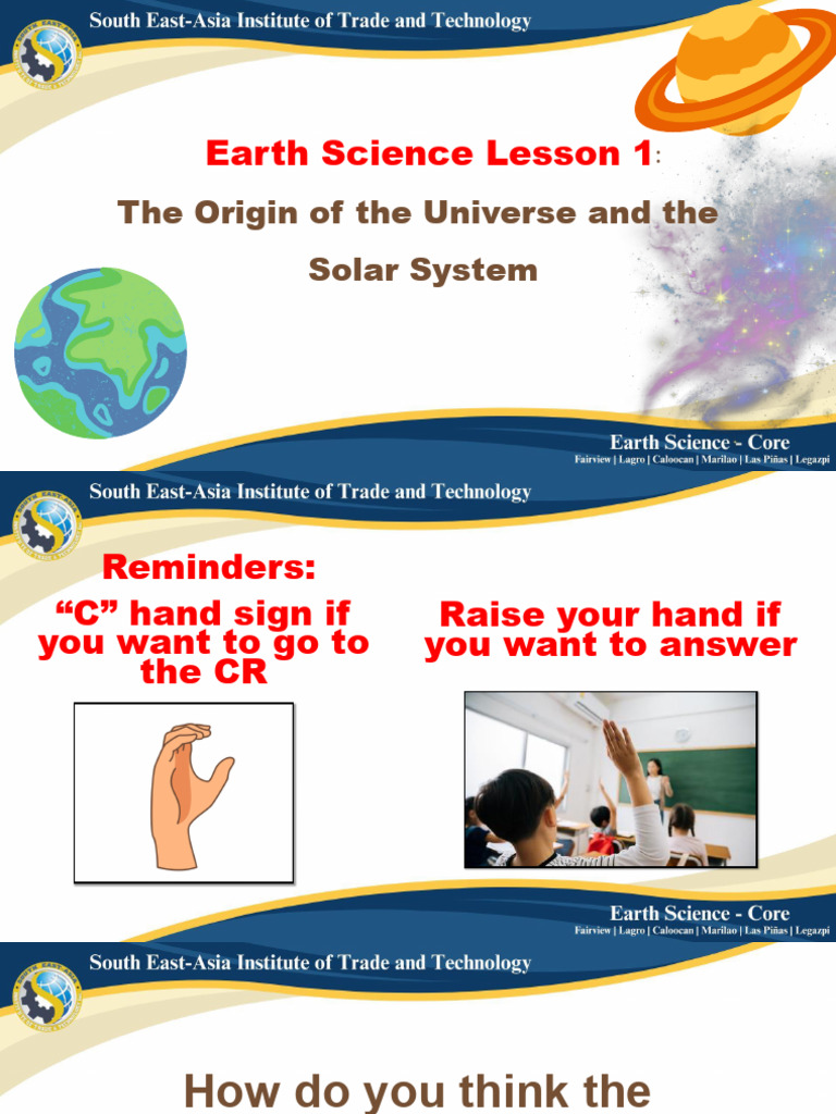 Universe and Solar System Origins Explained | PDF | Formation And ...