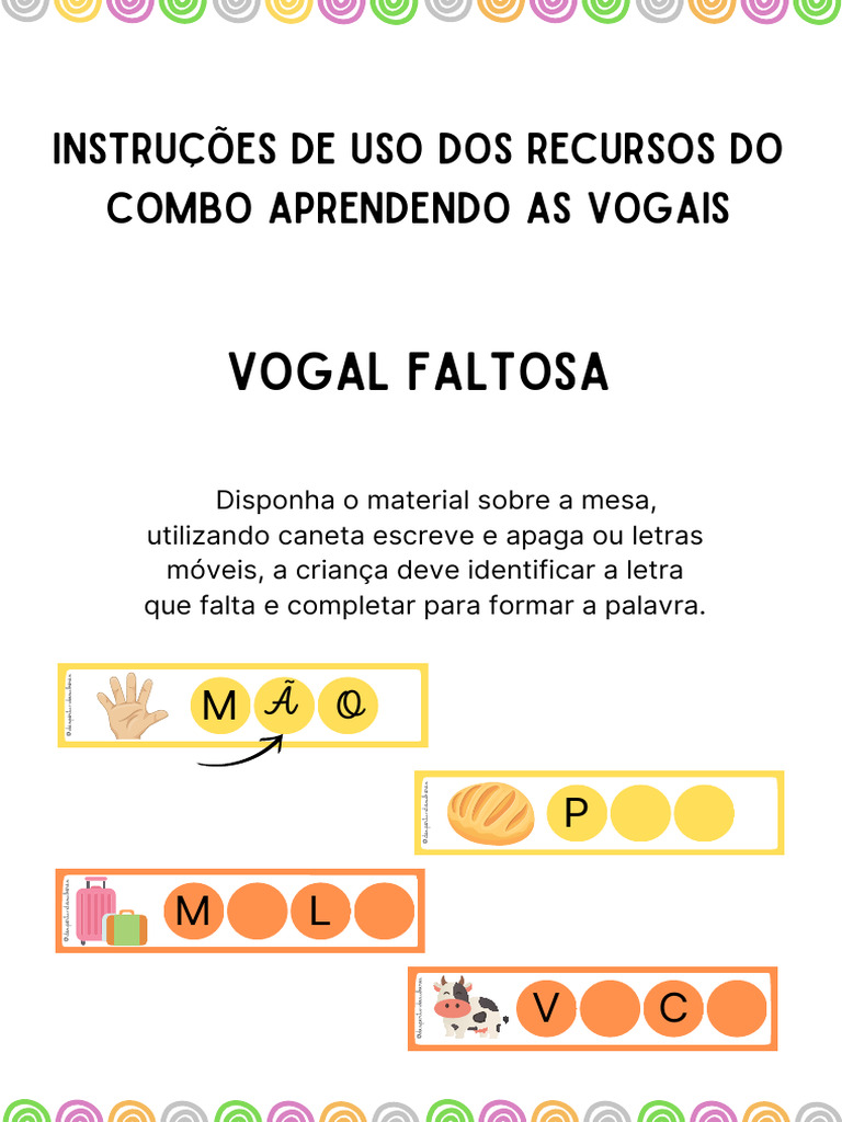 Vogal Faltosa | PDF