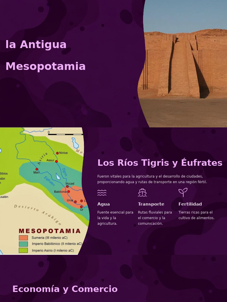 La Antigua Mesopotamia | PDF | Mesopotamia | Agricultura