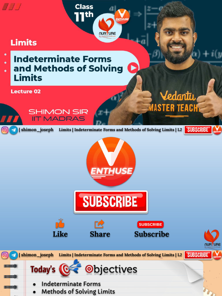 Limits+ +Indeterminate+Forms+and+Methods+of+Solving+Limits+ +L2 | PDF | Factorization ...