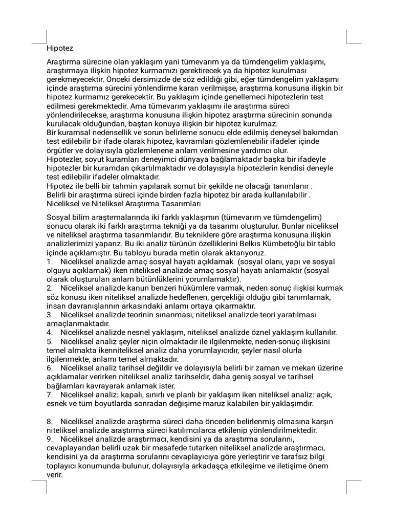 Istatistik Final Notu 2025 | PDF