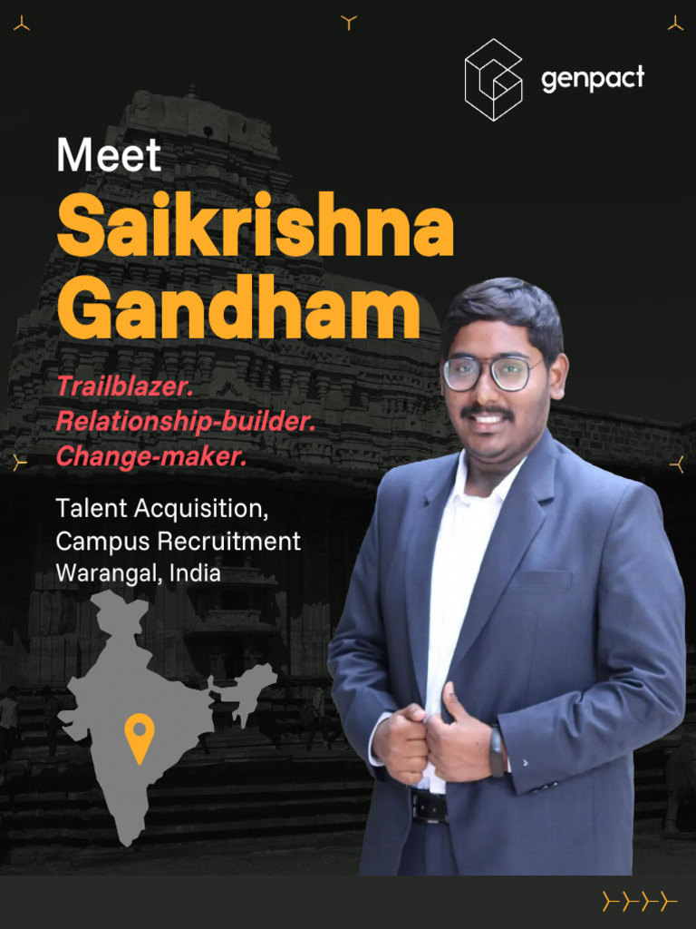 People of Genpact - Saikrishna Gandham | PDF