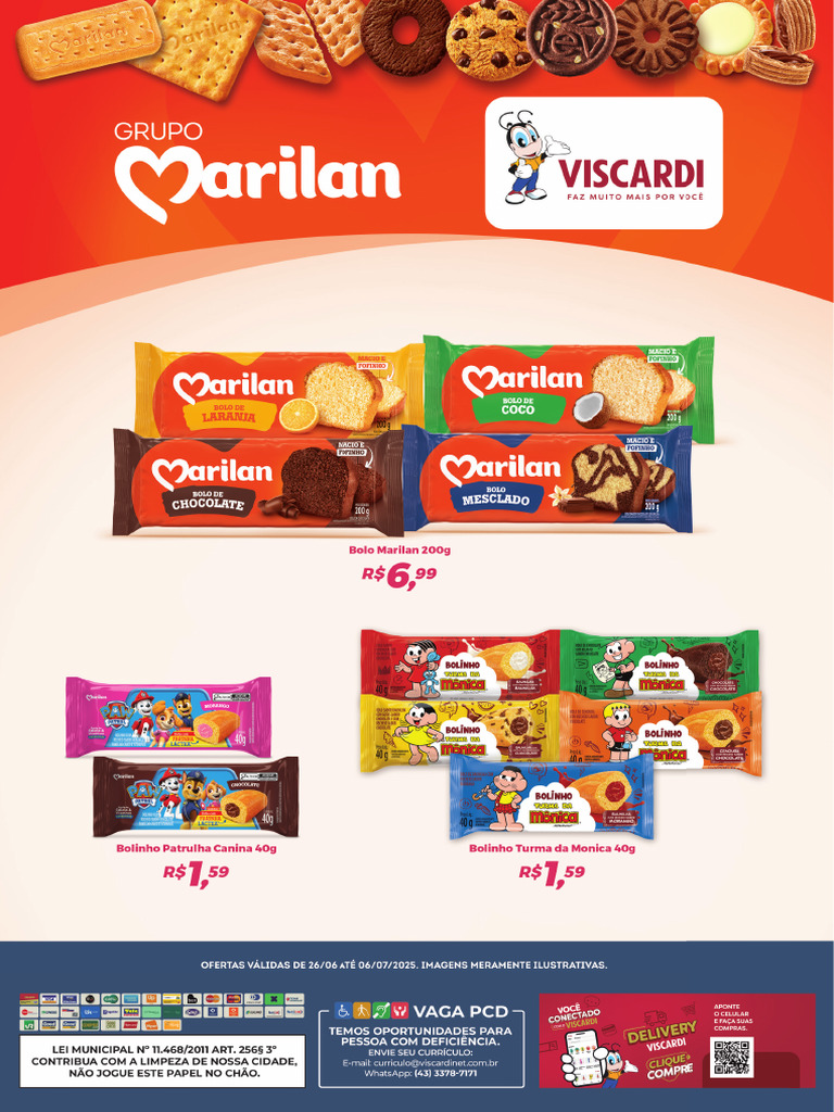 Encarte de Ofertas Viscardi 26.06 | PDF