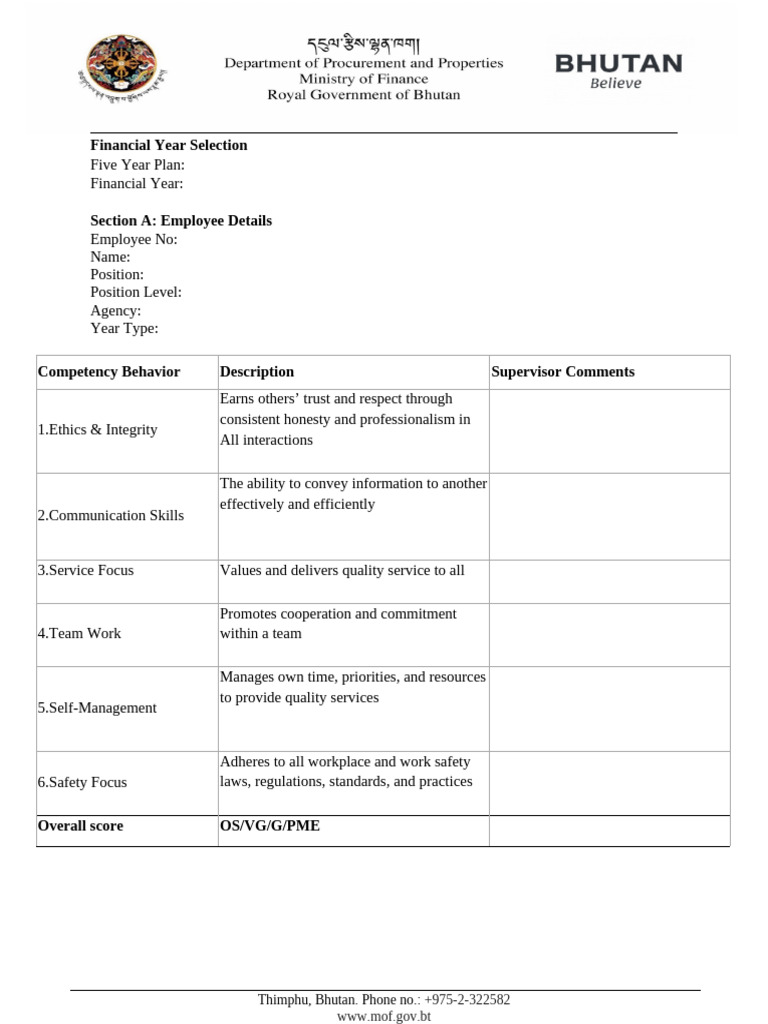 IWP Manual (Operational Category.) | PDF