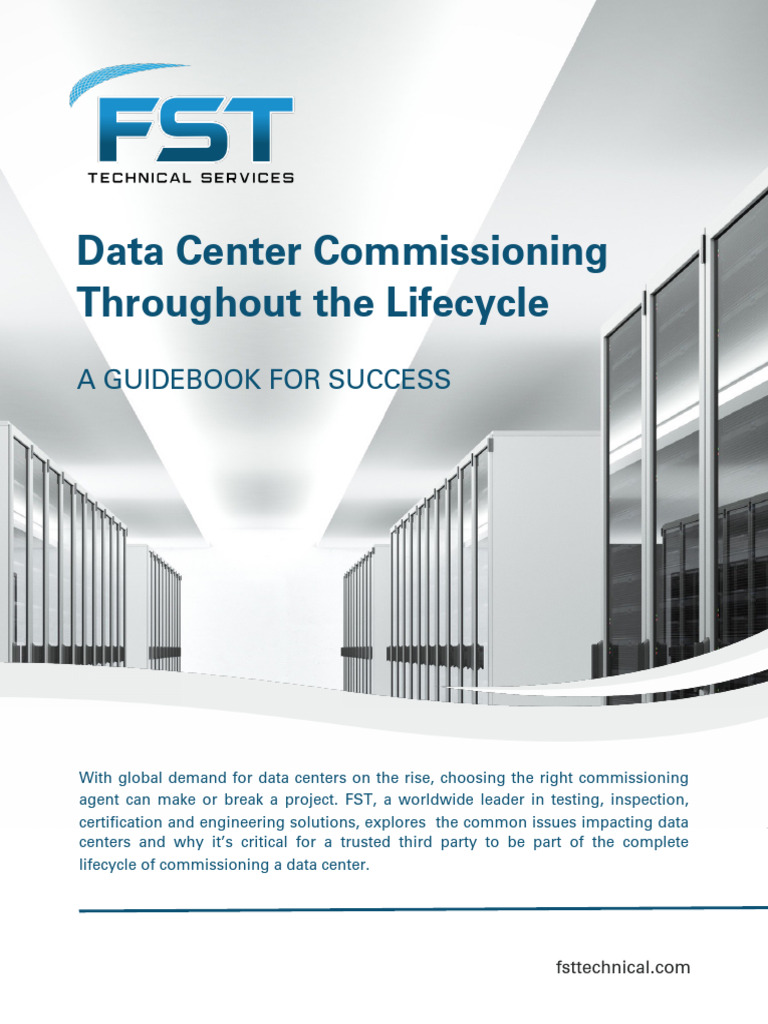 Data Center Commissioning Guidebook | PDF | Reliability Engineering ...