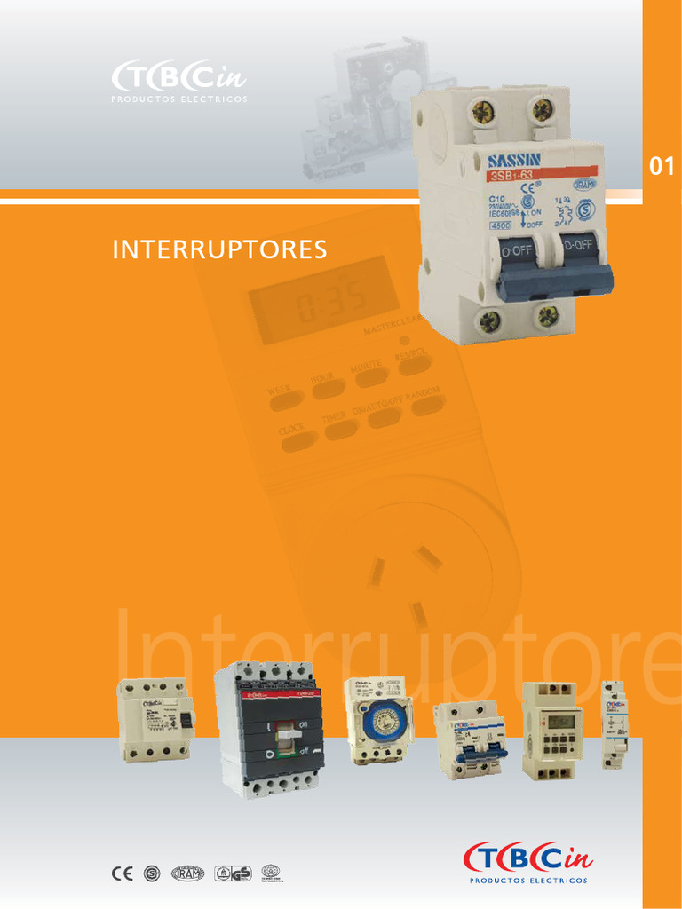 Interruptores | PDF | Electricidad | Cantidad