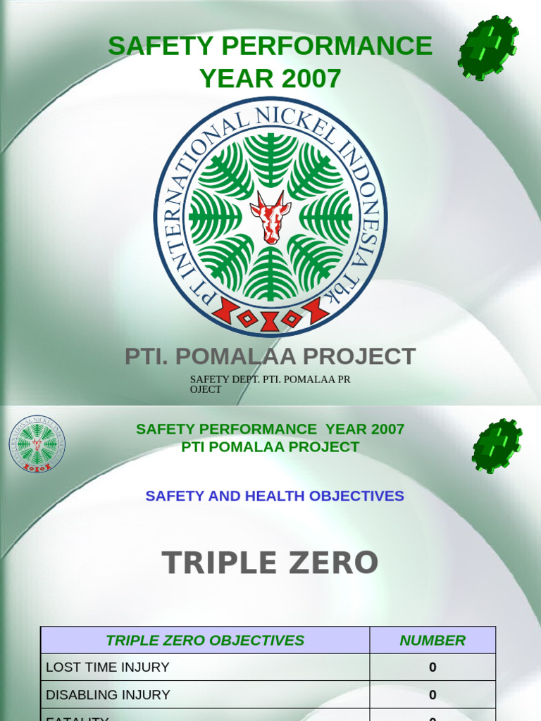 Safety Performance Year 2007 | PDF | Safety | Transport