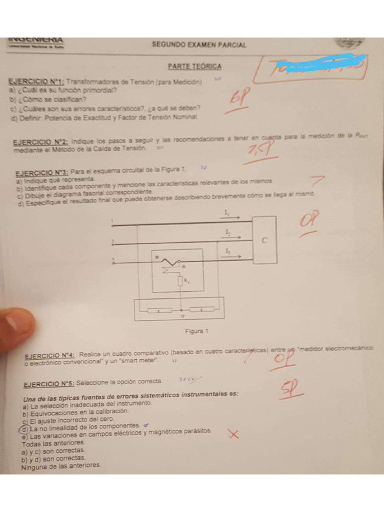 2do Parcial Mediciones | PDF