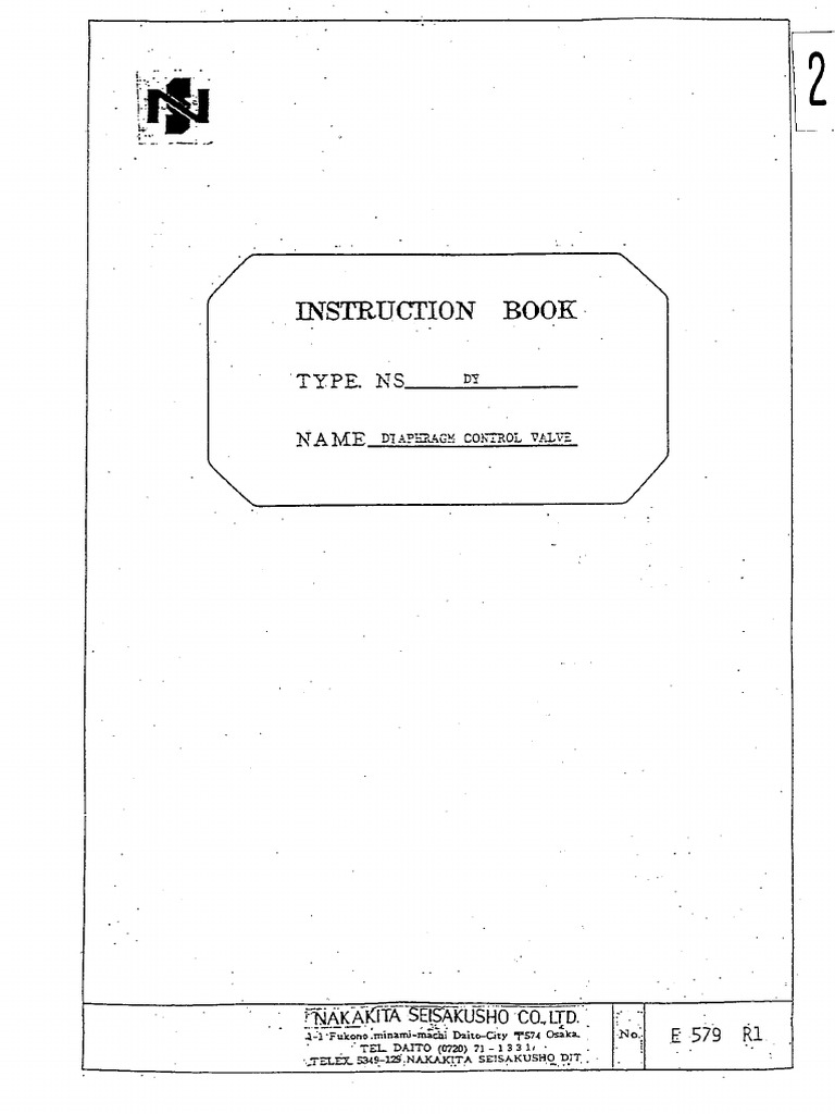 M-5-12 Instruction Manual For Ditto (English) | PDF