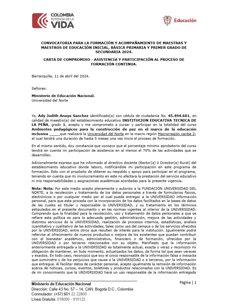 Ady Judith Anaya | PDF