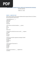 Waec - Wassce Past Questions and Answers For ENGLISH LANGUAGE-2023 | PDF