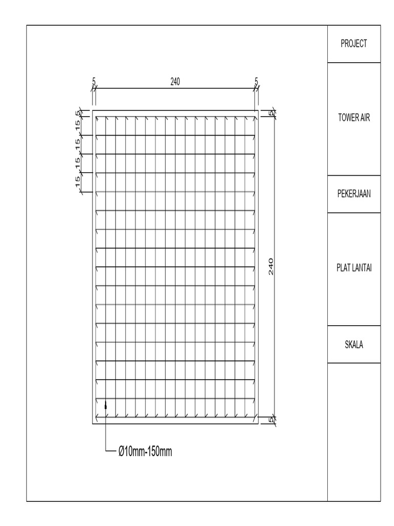 Plat Lantai | PDF