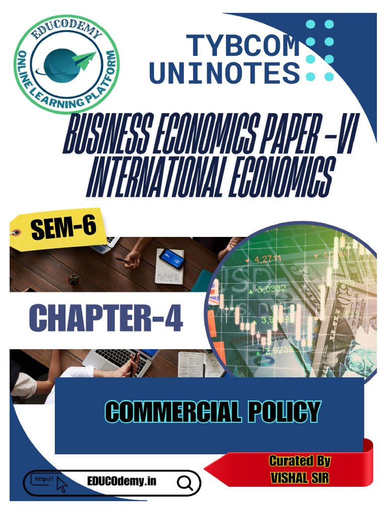 1 Tybcom Sem 6 Business Economic-Merged-Pages-4 | PDF | Tariff | Protectionism