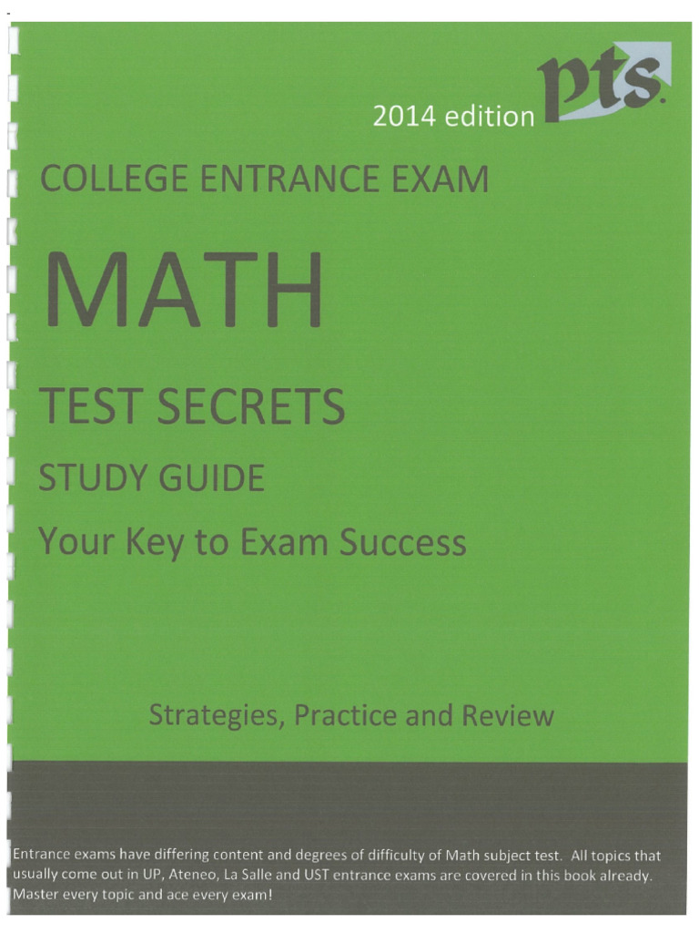 (PTS) Mathematics | PDF | Numbers | Equations