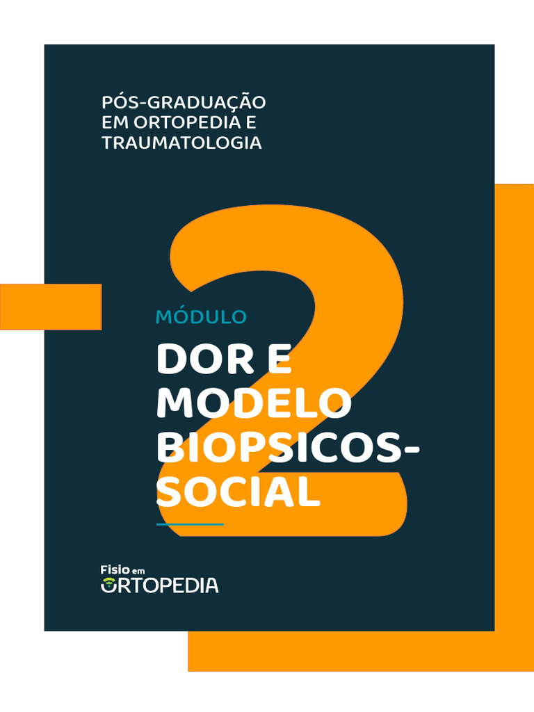 E-Book PosOrtop Modulo2 | PDF | Psicologia | Dor
