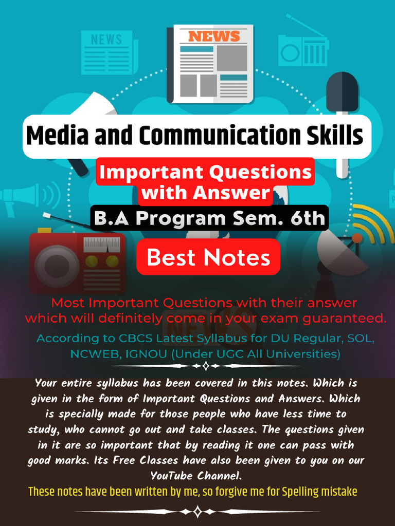 0 - Media and Communication Skills Eng PDF | PDF | Advertising | Mass Media