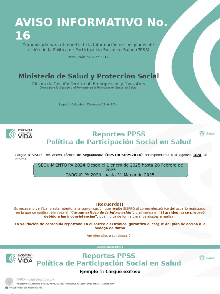 Aviso Informativo 16 | PDF