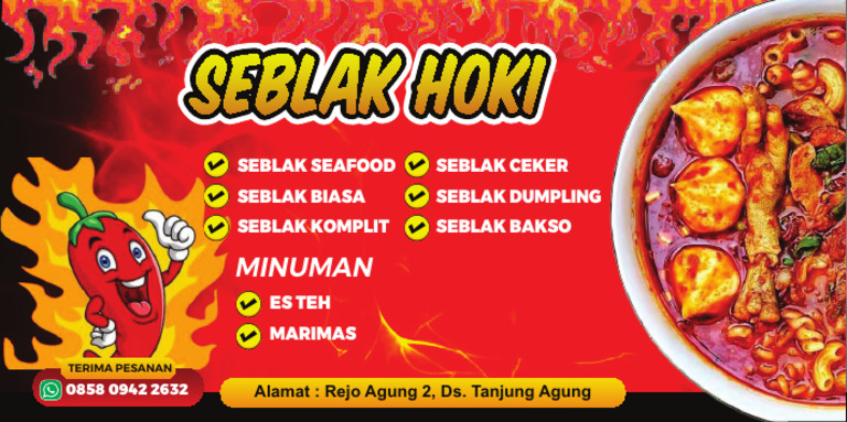 Banner Seblak | PDF