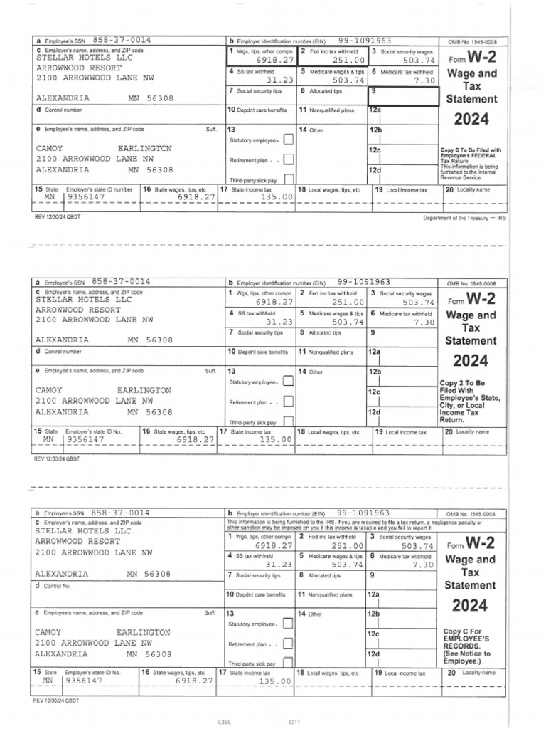 Camoy Earlington Form 2024 | PDF