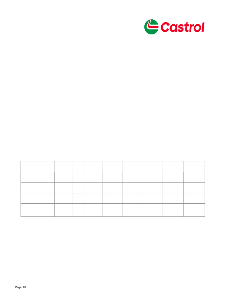 Ficha Tecnica Castrol Aircol SW Range-2025 | PDF