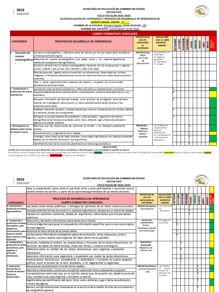 5â° A - Pda Final Junio | PDF | Publicidad | Aprendizaje