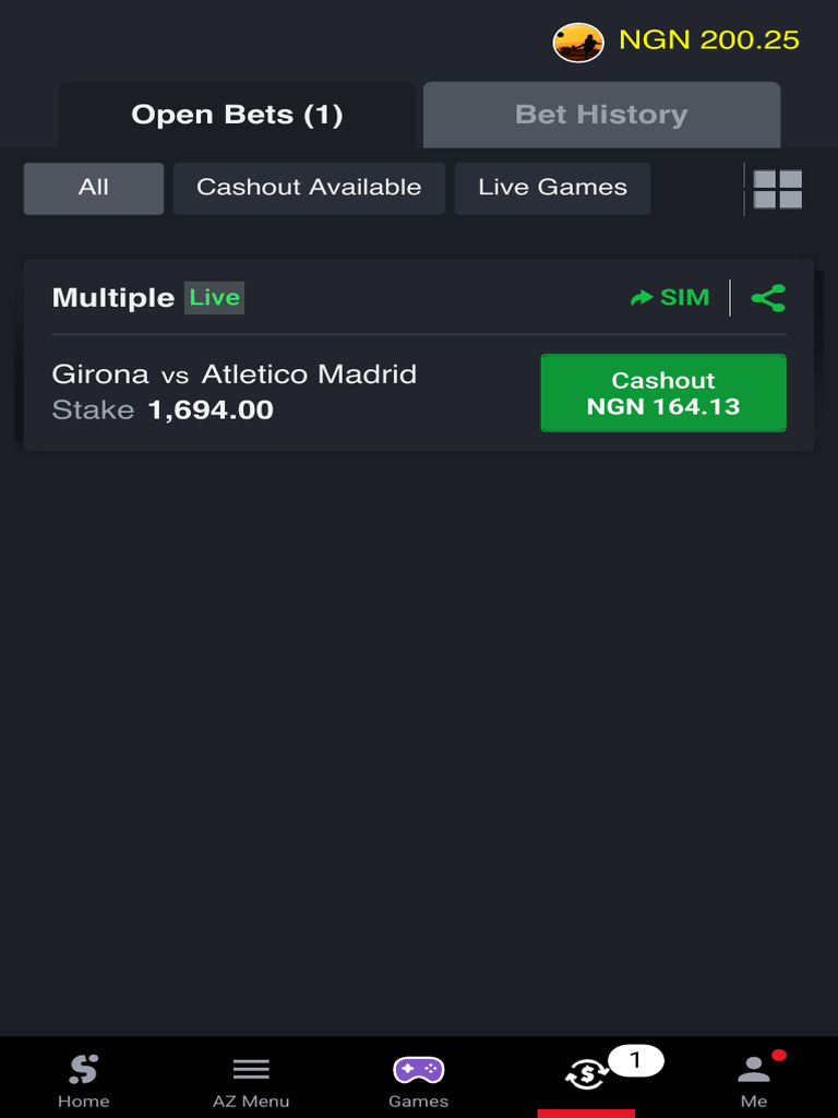 Open Bets SportyBet | PDF