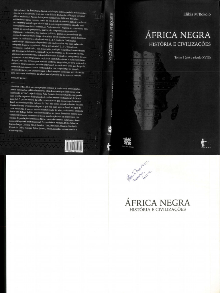 África Negra, História e Civilizações - Elikia M'bokolo | PDF