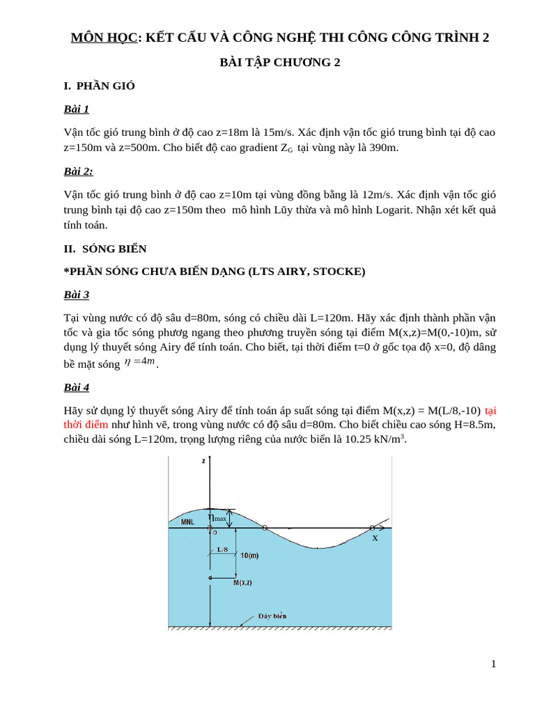Bai Tap Chuong 2 | PDF