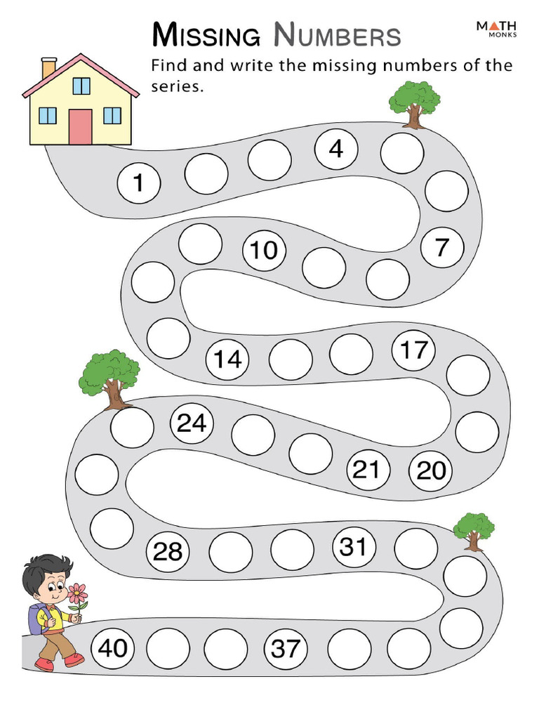 Maths Missing Numbers | PDF