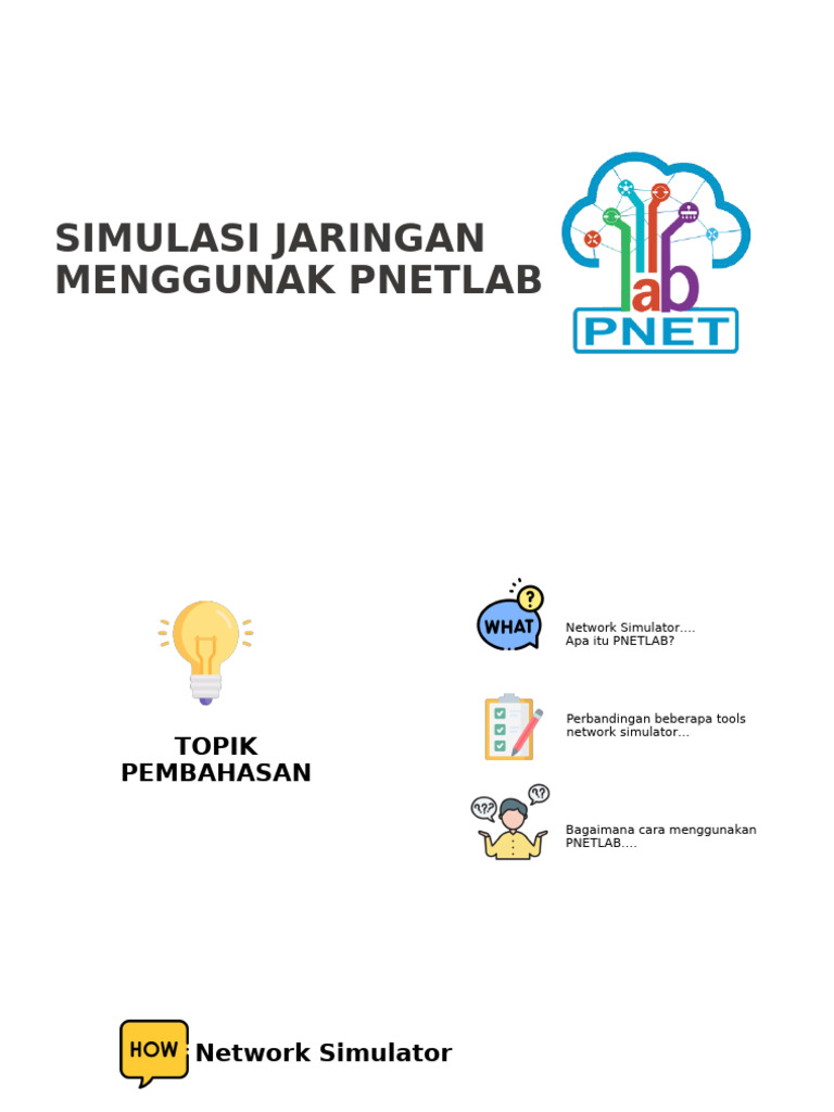 SIMULASI JARINGAN PNETLAB | PDF