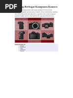 Mengenali Fungsi Tombol Dan Bagian Kamera DSLR | PDF | Komputer