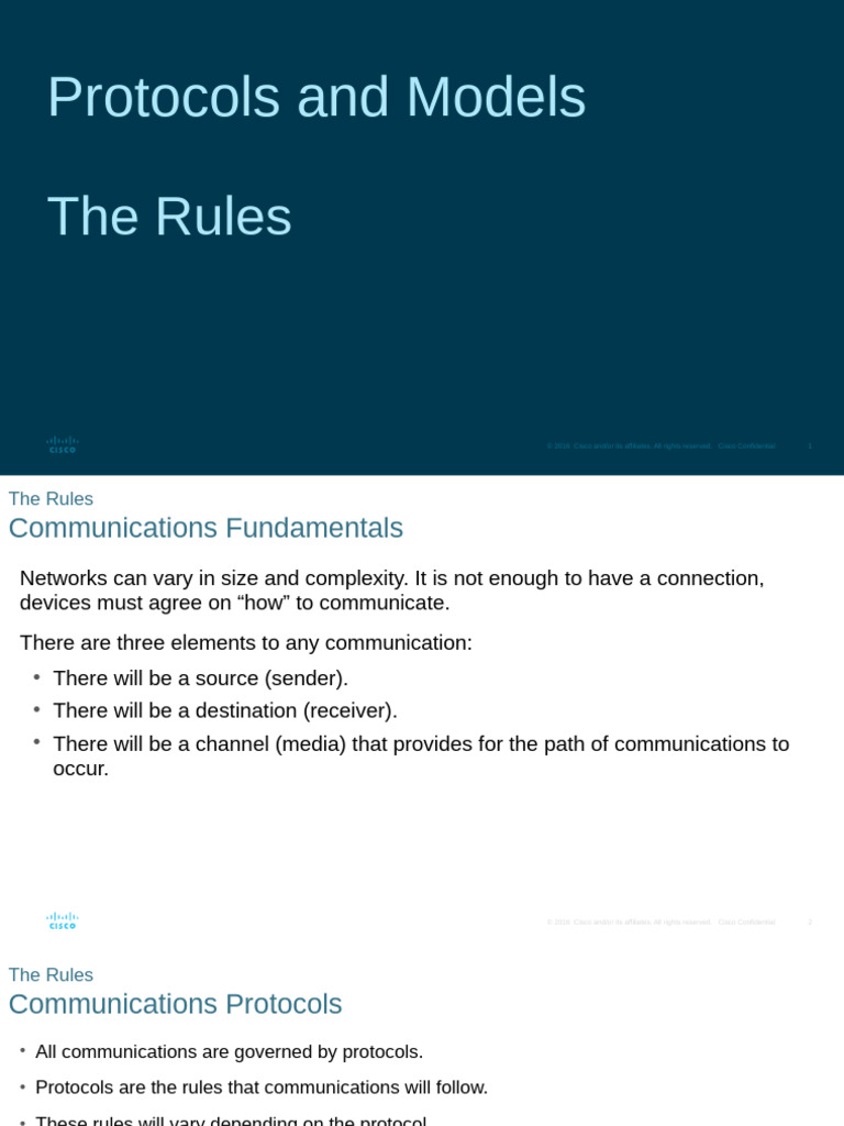 Understanding Network Protocols and Models | PDF | Osi Model | Computer ...