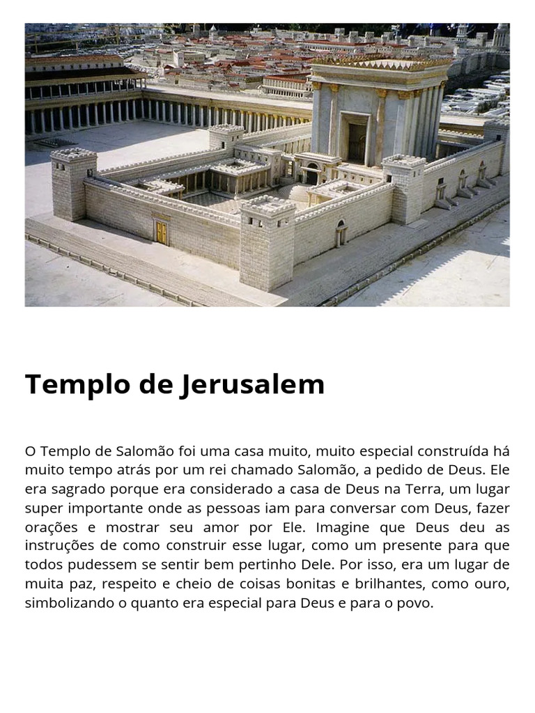 Templo de Jerusalem | PDF