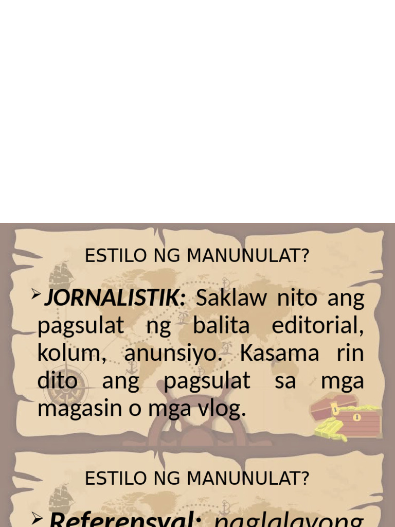 Esrilo NG Manunulat | PDF