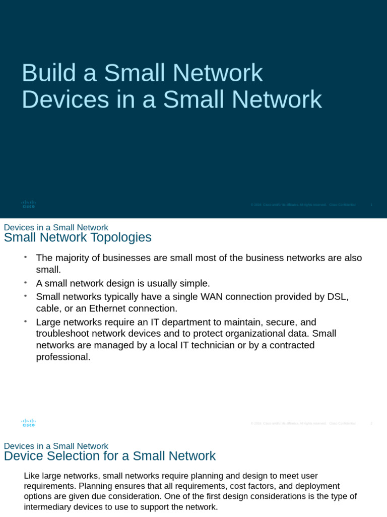 Essentials of Small Network Design | PDF | File Transfer Protocol ...
