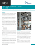 BS 8500-1 - 2023 - Exprt Commentary | PDF | Concrete | Cement
