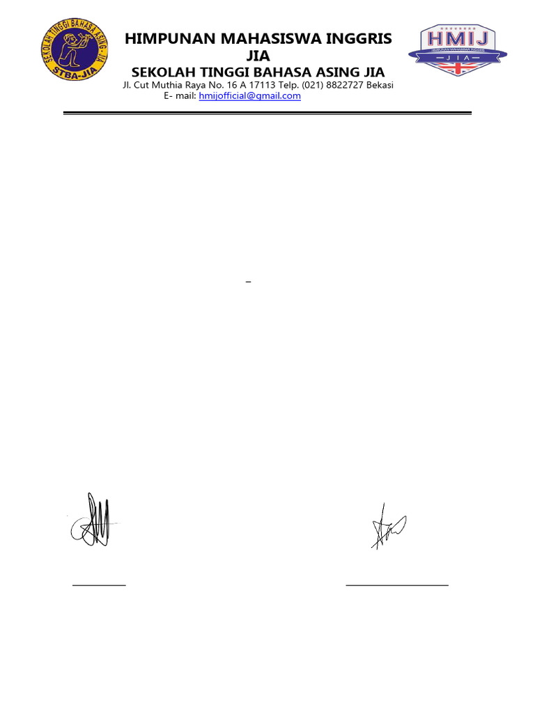 Surat Undangan Inagurasi Mr. Wawan | PDF