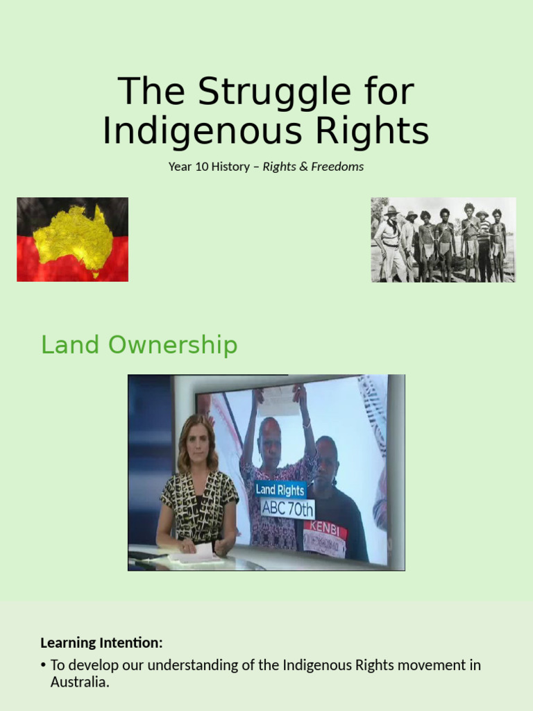 The Struggle For Indigenous Rights | PDF | Indigenous Australians ...