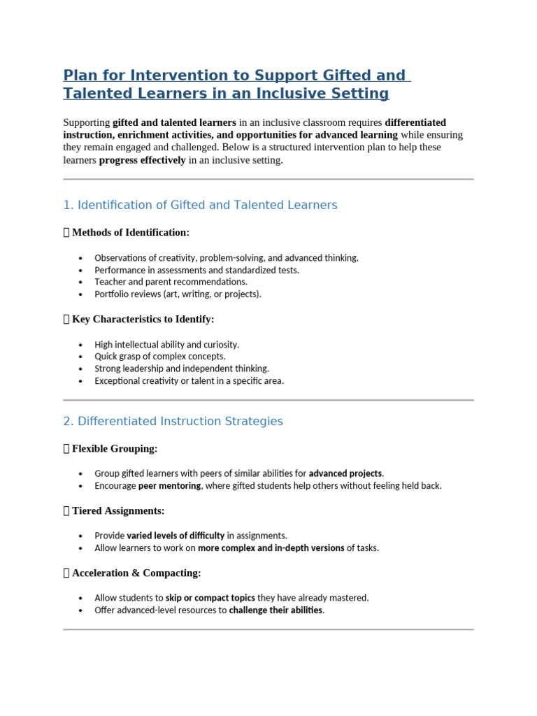 Children From Affluent Families | PDF | Learning | Gifted Education