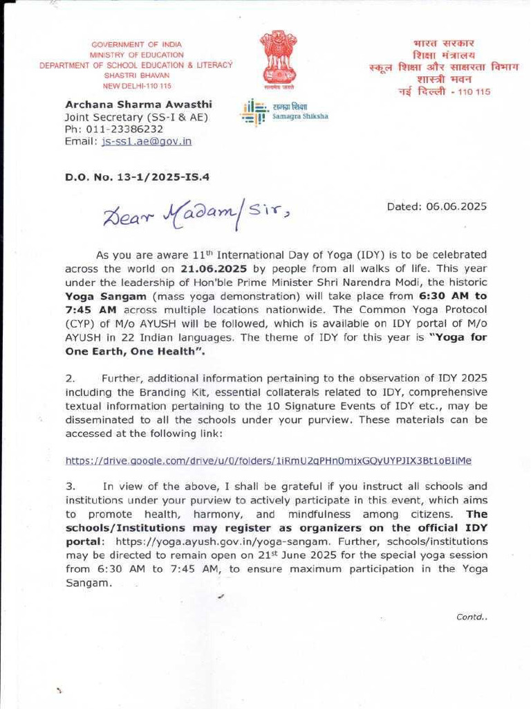 Letter To States Reg IYD 06062025 | PDF