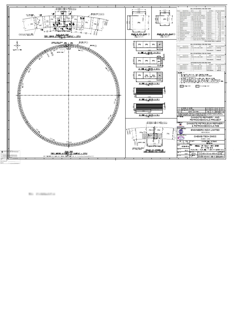 P1073-002-7201-A1-0004-01-Rev-1-Primary Wind Girder-711-TT-1101-EFIJKL-Code-R | PDF