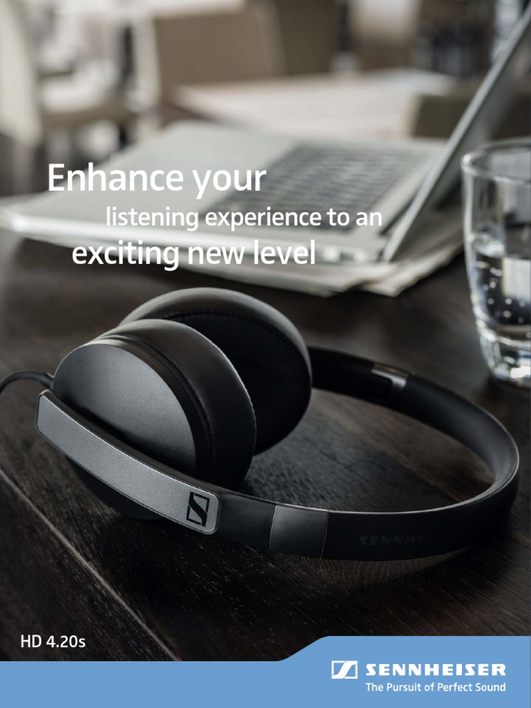 Sennheiser HD 4 20s Product Information | PDF | Acoustics | Sound ...
