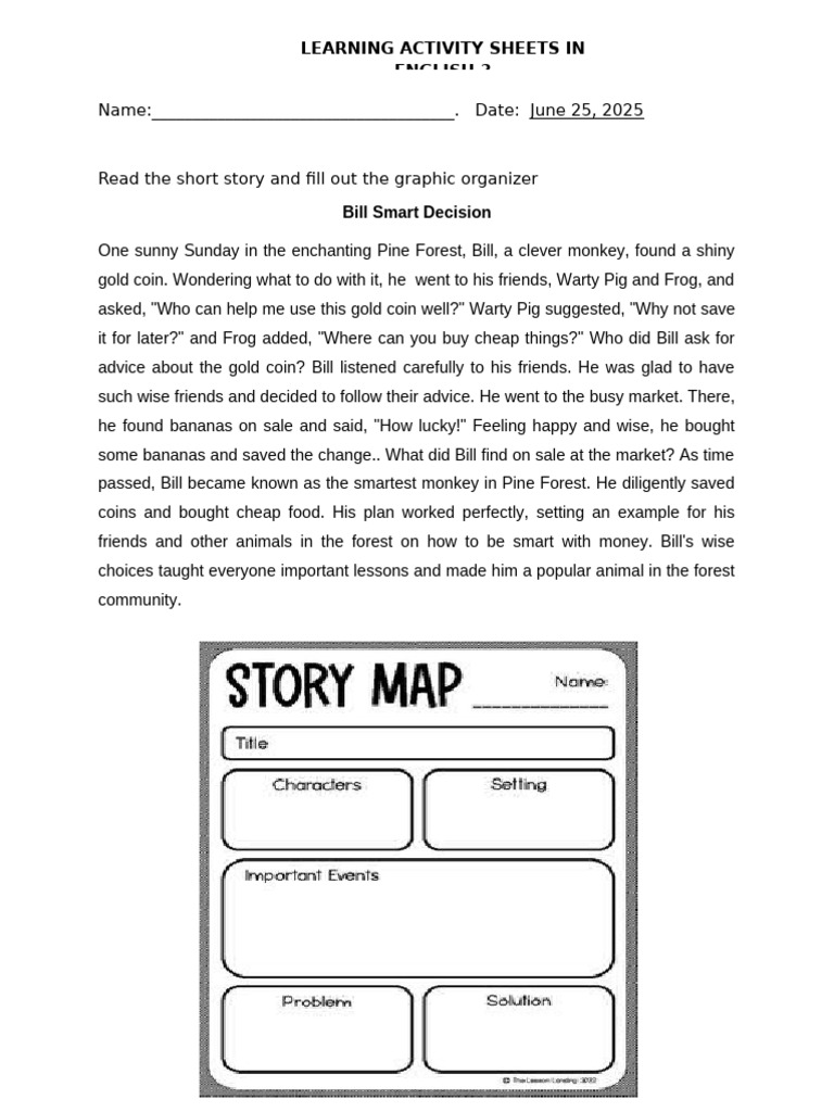 LAS Grade 3 English | PDF